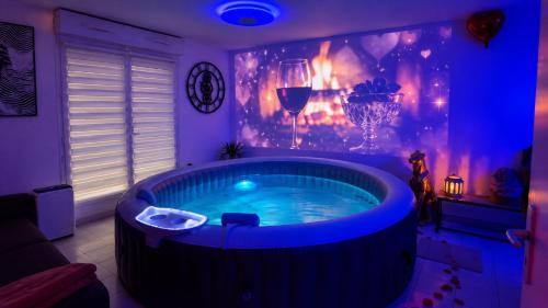 Suite Eden Spa, Appart-hotel 3 Etoiles 40m2 Aux Portes De Lens, Spa Prive Illimite, Ecran Geant, Box - Pas-de-Calais