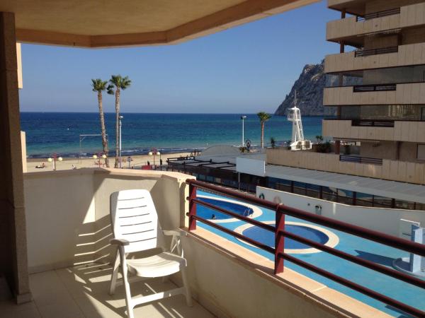 Apartamento En Calpe, Playa De La Fossa, Primera Línea, Aa - Calp