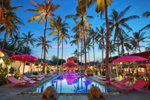 Pinkcoco Gili Air - Constant Surprises & For Cool Adults Only - Gili Islands