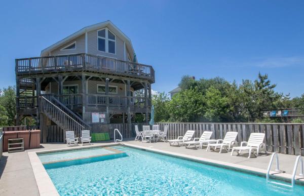 Keepsake - Corolla, Whalehead, 435 Yds To Beach, Pool W/kiddie Pool, Hot Tub, Pets Ok, Flex Stays - Corolla, NC