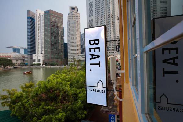 Beat. Capsule Hostel @ Boat Quay - Singapour