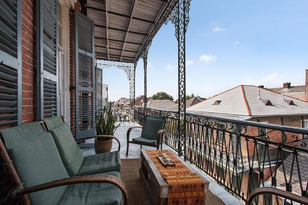 Balcony | Steps To Bourbon Street - New Orleans, LA