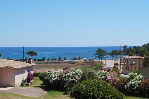 Vue Mer Corse - Plage de Canella