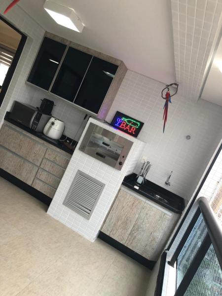 Flat Capitânia Varam 3 Dorm Guarujá Pitangueiras - サントス