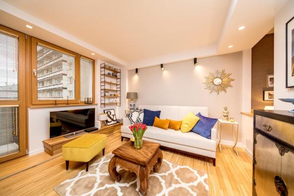 Golden Apartment With Air Condition By Your Freedom - Warsaw