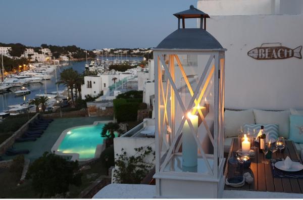 Apartment Marina Calador Harbourview Air Condition Pool Garden Terrasse Porto Cari Spectacular Location - Cala d'Or