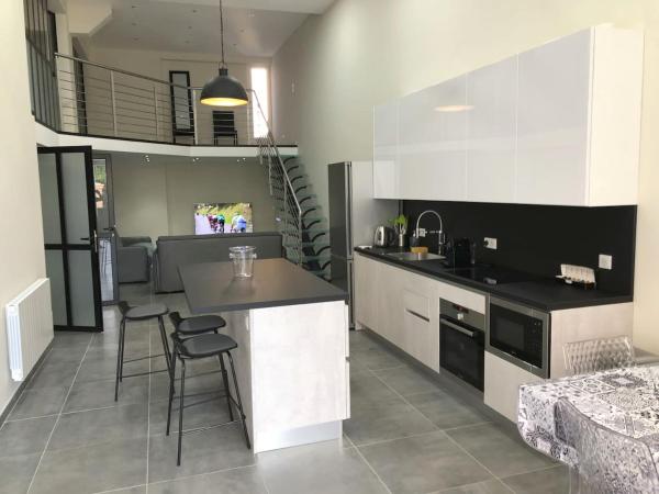 Grand Loft Chic Et Moderne, Déco Industrielle - Monte Carlo
