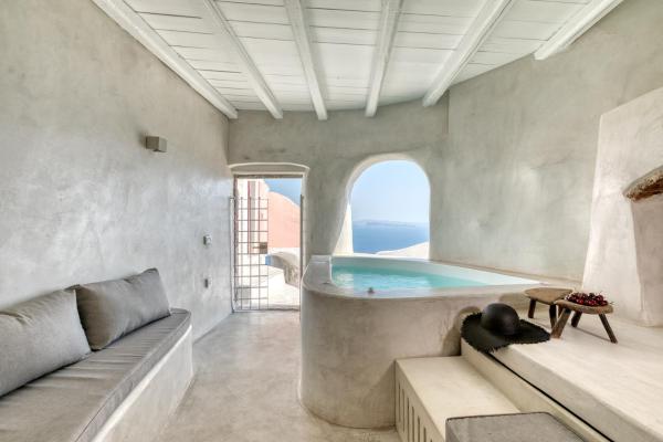 Marble Sun Villa With Jacuzzi By Caldera Houses - ギリシャ イア