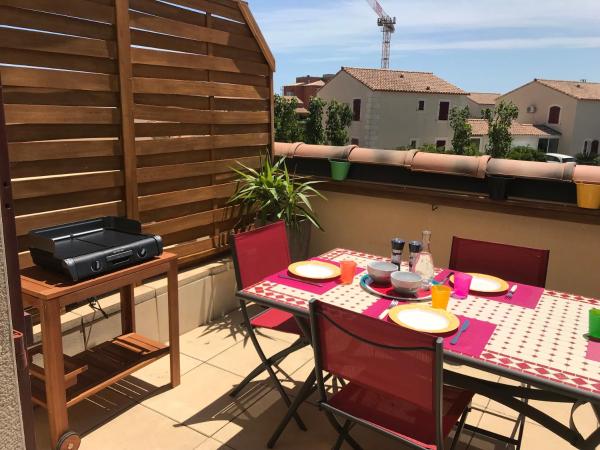 Grandes Bleues, Appartement T3 Duplex, Piscine, Narbonne Plage - Saint-Pierre-la-Mer