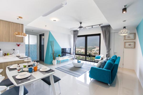 The Georgetown View Luxury 3br Suite 乔治市3房豪华套房 - Penang