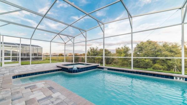 Luxury Pool Villa With Green View-8843ic’ - Davenport, FL
