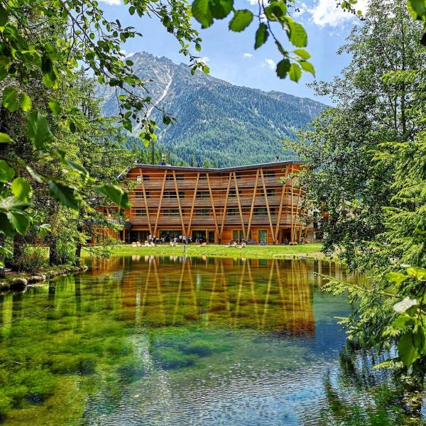 Au Charmant Petit Lac - Ecohotel Parc & Spa - Antagnod