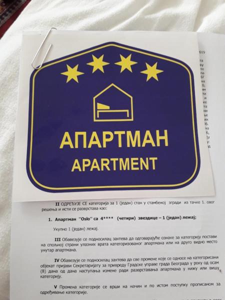 Apartman Oslo - Belgrado