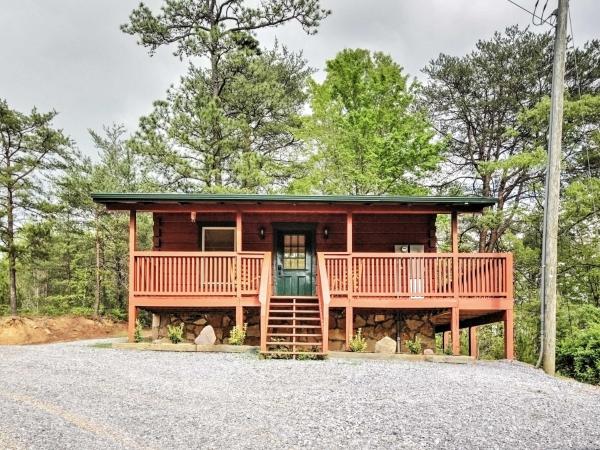 Deck And Hot Tub Log Cabin Sevierville Studio! - Townsend, TN