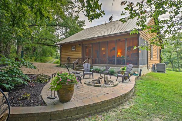 Beautiful Makanda Cabin In Shawnee National Forest - Giant City State Park, Makanda