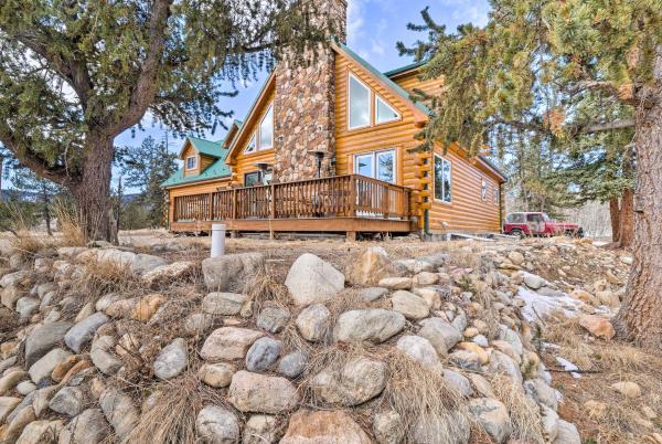 Spacious Fairplay Cabin With Deck And Dry Sauna! - Colorado