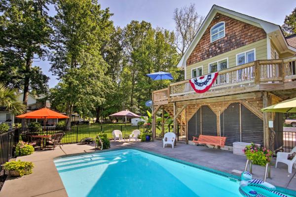 Camden Home On Lake Wateree With Boat Dock! - Great Falls, SC