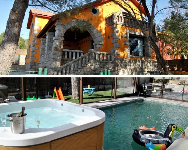 Casa Rural Mansion Adela Con Piscina Y Jacuzzi - Cercedilla