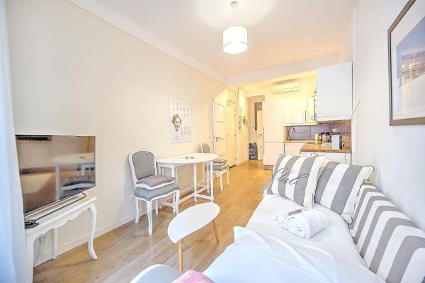 Cannes Carré D'or Cozy 1 Br Balcony, Croisette Palais 2 Mn By Olam Properties - Cannes