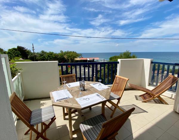 Bel Appartement Vue Mer - 1er Rang Front De Mer - Tamaris Plage - Saint-Jean-de-Luz