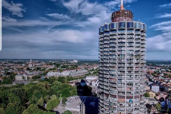 Suite-xxi City View Hotelturm Augsburg - Baviera