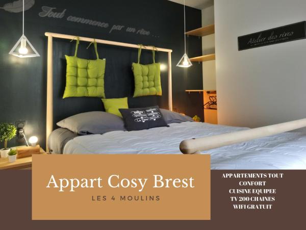 Appart Cosy Brest (Les 4 Moulins) - Brest, France