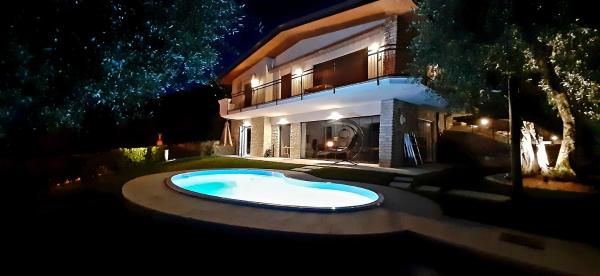 Villa Mimosa-con Piscina E Vista Lago - Monte Baldo