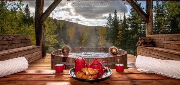 Le Kanawata - Les Chalets Spa Canada - Clermont