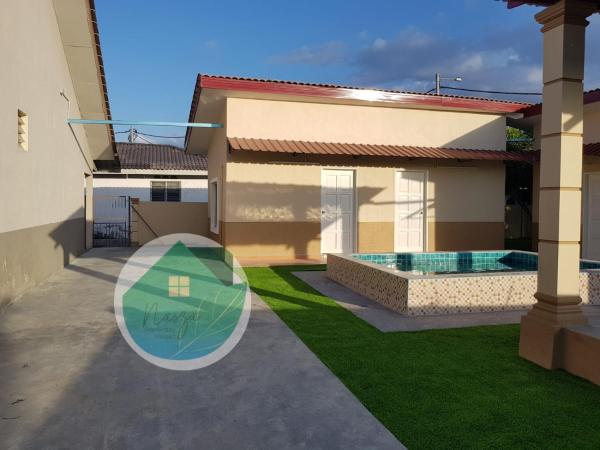 Swimming Pool With 5 Bedroom House Full Ac Near Stadium Hang Jebat - マラッカ