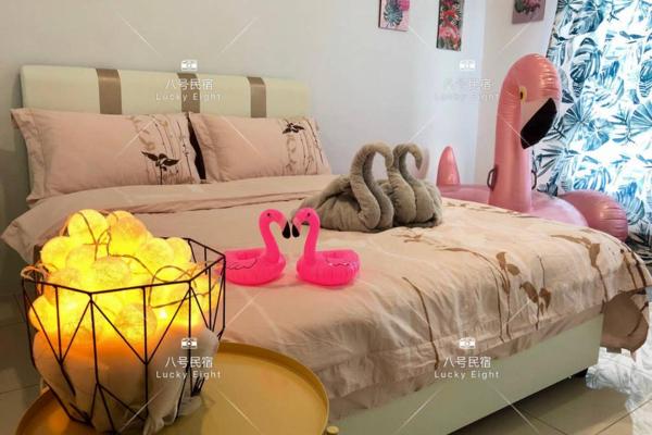 『Lucky 8 八号民宿』Pool&waterpark View@lvl 7 Manhattan - Pusing