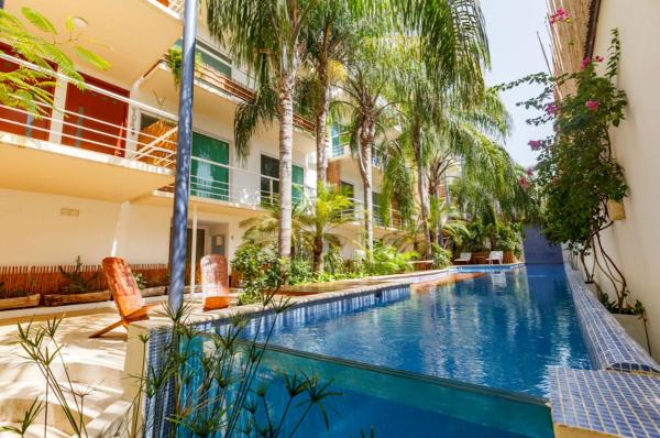 Downtown Touring Apartment Family 6 Pax - Cozumel