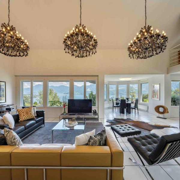 Villa Ysara, Pool Villa With Lake Lucerne View - Stans