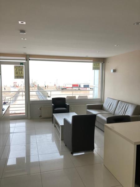 Modern Studio With Sleeping Area Offering Stunning Frontal Sea View T38 - Ostende