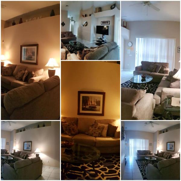 Beautiful 4 Bed Villa In Orlando Sleeping 10 - Haines City, FL