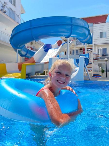 Antalya Belek 4 Nirvana Club First Floor Two Bedrooms Pool View With Water Slide Close To Center - Belek Beach Park - Belek