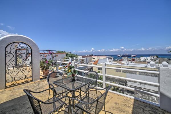 Gorgeous Penthouse Villa W/ Deck & Ocean Views! - Cozumel