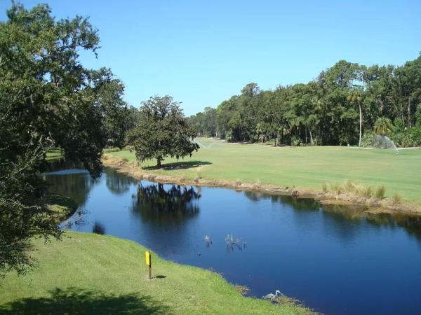 2 Br Evian Gorgeous Golf Views King 2 Twins Fold Out Bikes & Beach Gear Included 2 Parking Passes - Coligny Beach Park