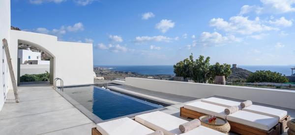 Villa Di Capo - Santorini Old Winery Luxury Villas - Szantorini