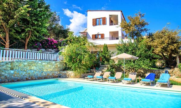 Grand View Villa Private Heated Pool - Crete