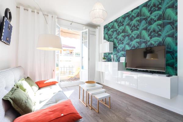Cosy 1 Bdr Near Garibaldi Square - Top Floor & Ac - Nizza