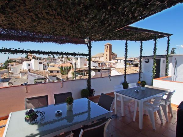 Nasrid Panorama - Casa Con Terraza 360 º En Plaza Larga - Albaicín - Granada