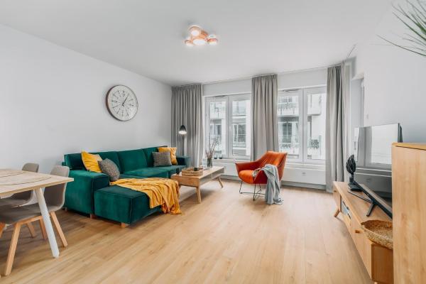 Nadmorskie Tarasy Apartament Wave Surfingbird Kołobrzeg - Polnische Ostsee