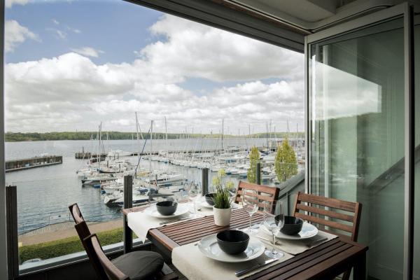 Fewo1846 - Baltic Lodge - Komfortable Maisonettewohnung Mit 3 Schlafzimmern, Balkon Und Blick Auf Die Marina Sonwik - Flensburg