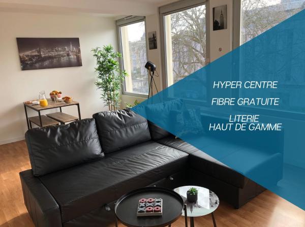 Hyper Centre - Wifi Fibre Gratuit - Jergweloh - Le New Yorkais - ibis Budget Caen Memorial