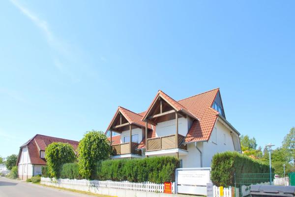 Villa Seeschwalbe Fewo 10 - Balkon, Meerblick - Rügen
