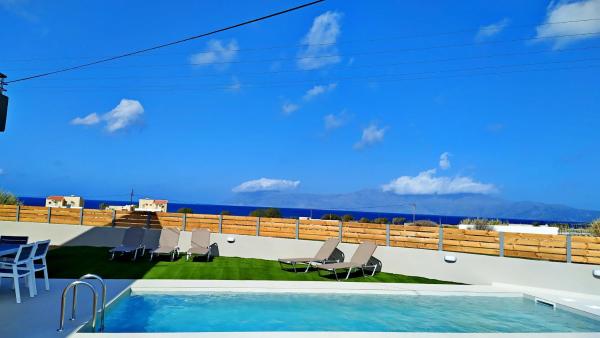 Balos Residence Private Pool Seafront Seaview - Greece