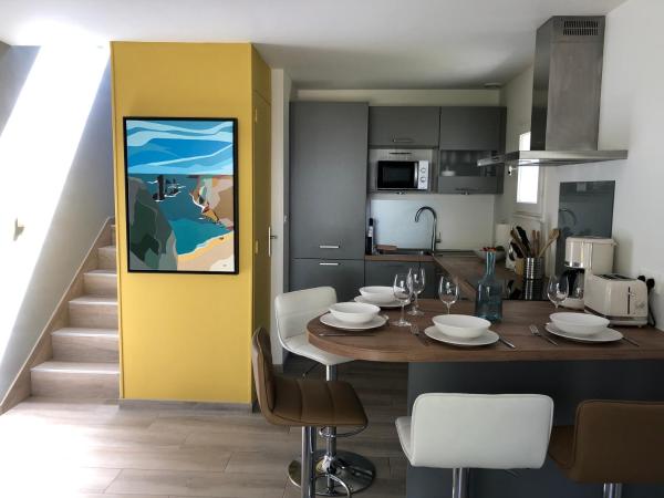 Appartement Rénové En Duplex à Proximité Du Centre - Plage d'Herlin