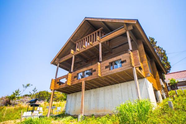Awaji Seaside Log House In Goshiki 1 - 스모토시