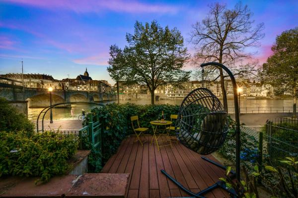 True Basel - Zentral I Terrasse Mit Rheinblick - Basel