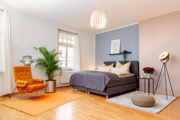 Kaßberg Apartment Im Retro-stil / Netflix & Wifi - Limbach-Oberfrohna